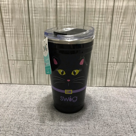SWig | Dining | Swig Black Cat Tumbler | Poshmark
